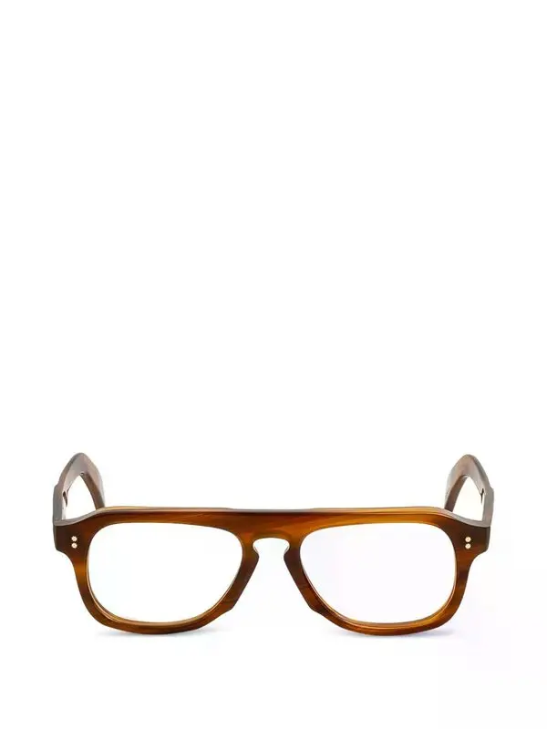 CUTLER & GROSS Browline Glasses - Brown