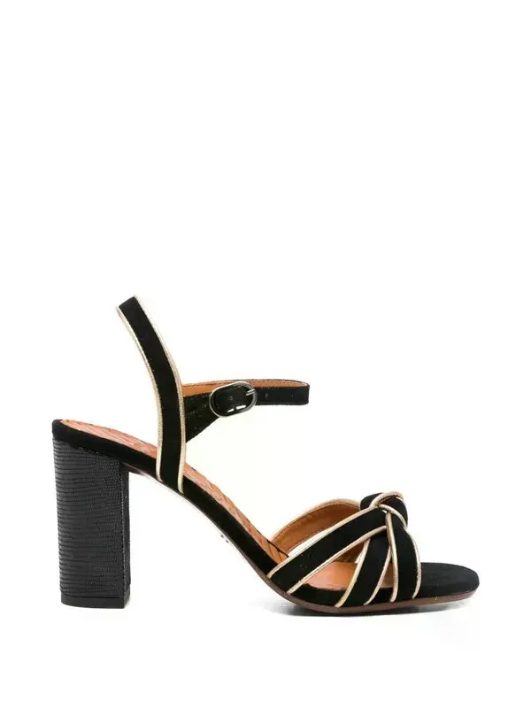 Chie Mihara Ballah Knot-detail Sandals - Black