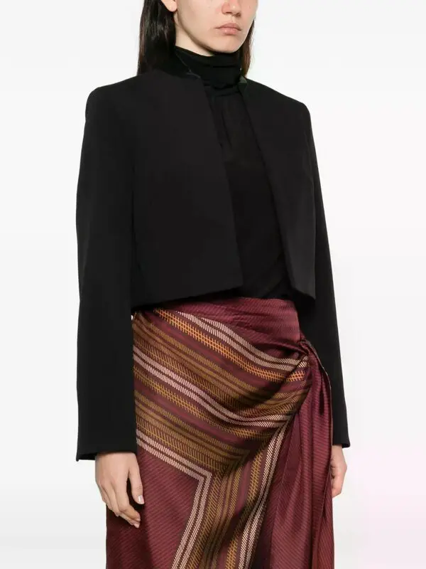 Max Mara Tesoro Jacket With Satin Trim