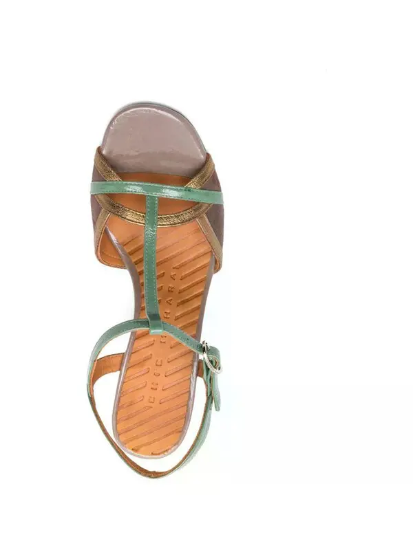 Chie Mihara Leather Sandals - Neutrals