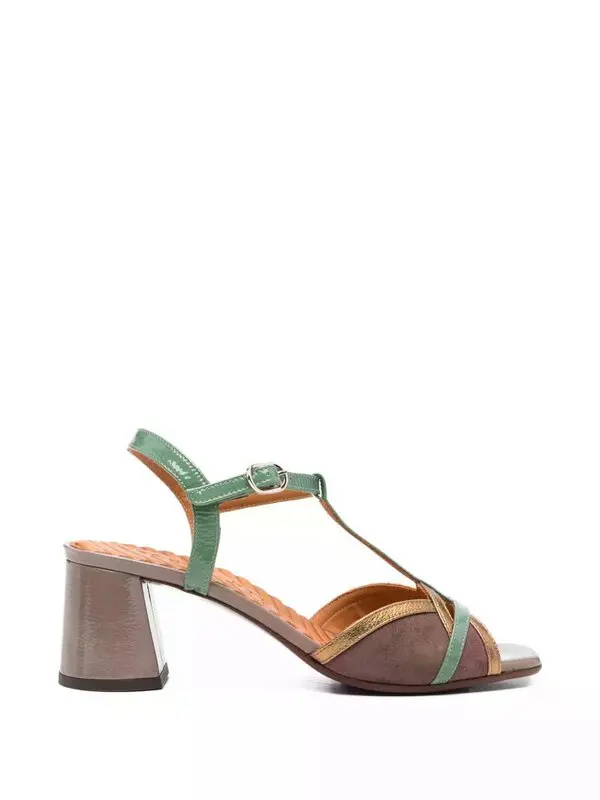 Chie Mihara Ryejo T-strap Sandals - Brown