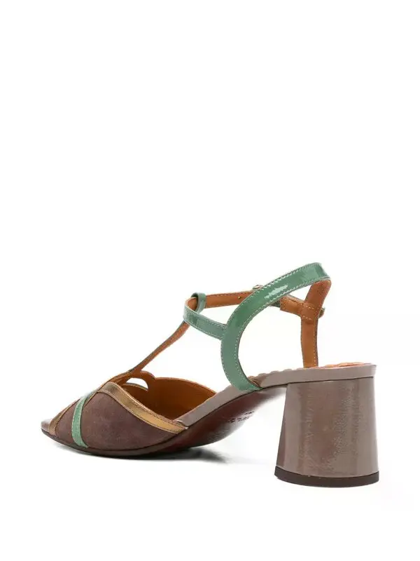 Chie Mihara Ryejo T-strap Sandals - Brown