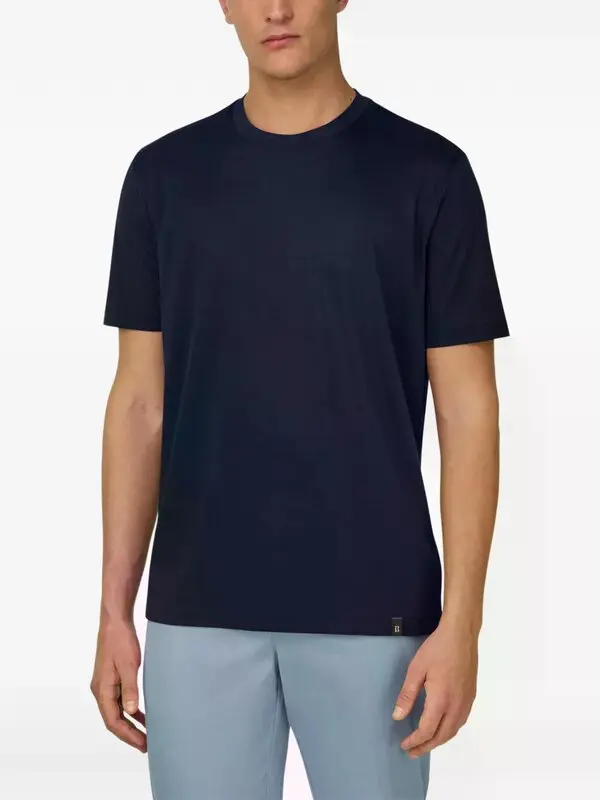 Boggi Milano Logo-patch T-shirt