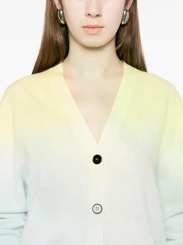 JIL SANDER Buttoned Gradient Cardigan