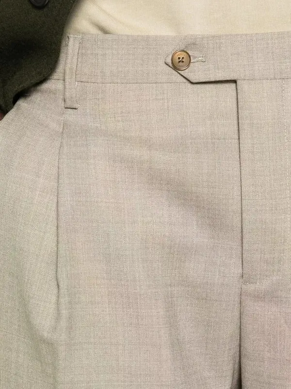 BRIGLIA 1949 Arnos Pleated Trousers - Neutrals