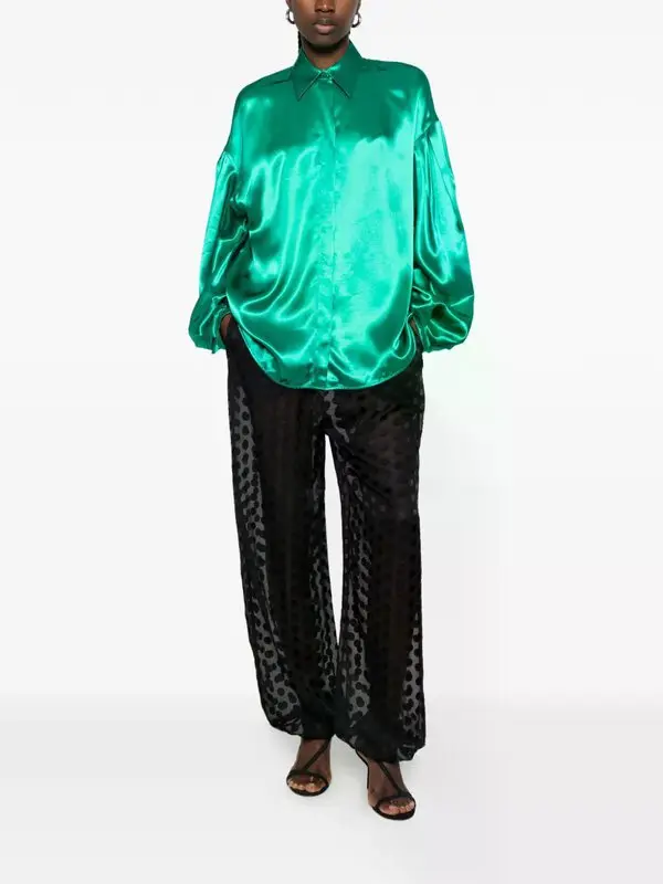GENNY Long-sleeve Shirt - Green