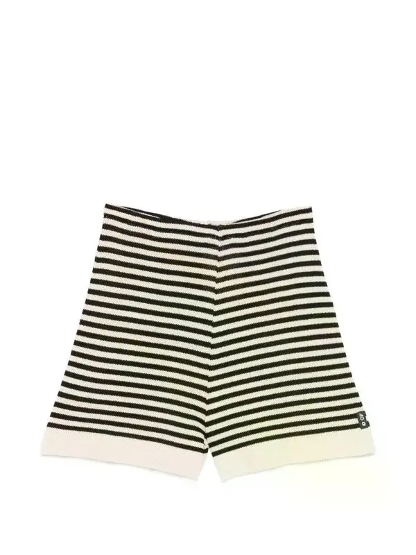 Gianfranco Ferre Striped Cotton Shorts