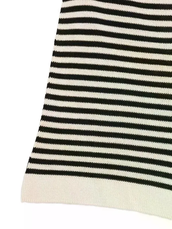 Gianfranco Ferre Striped Cotton Shorts