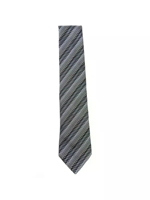 Missoni Patterned Tie - Blue