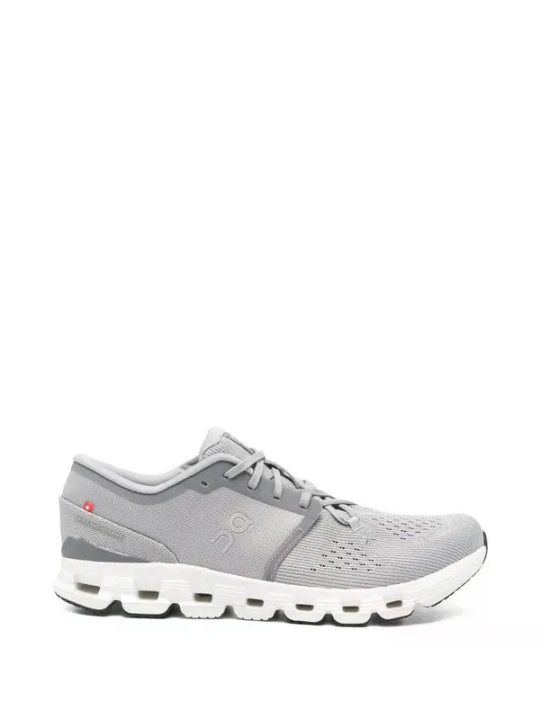 On Cloud X 4 Perforated Sneakers - Grey