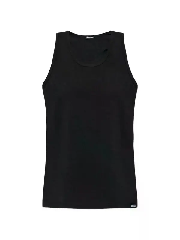 Dsquared2 Scoop Neck Logo Top