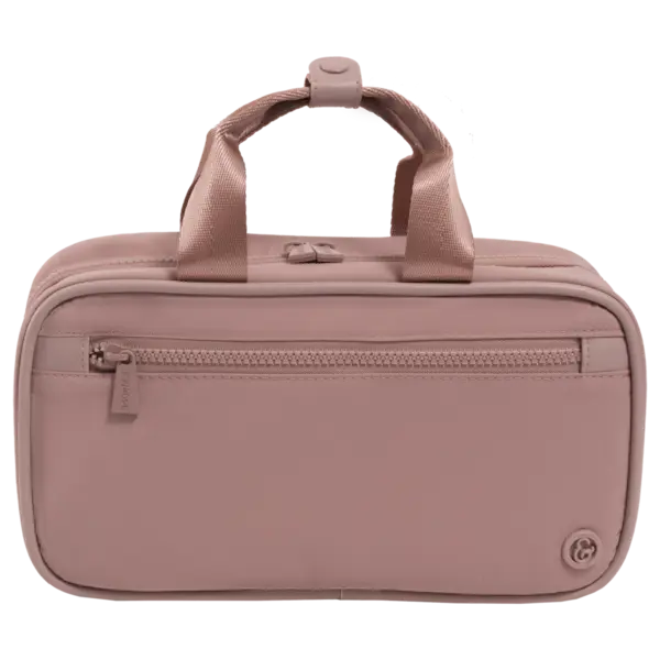Joan & David The Sport Nylon Double Handle Hanging Toiletry Case - Blush