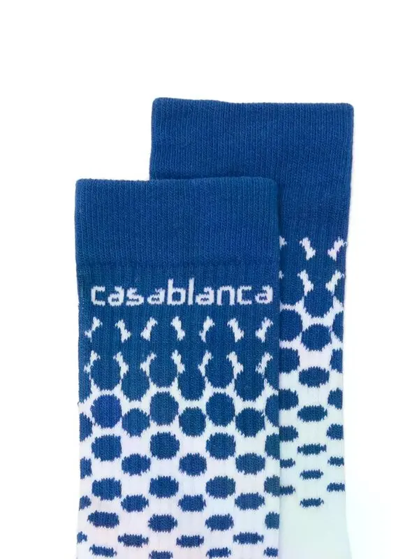 Casablanca Patterned Socks