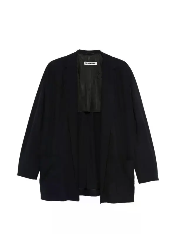 JIL SANDER 2000s Pocket Wool Blazer