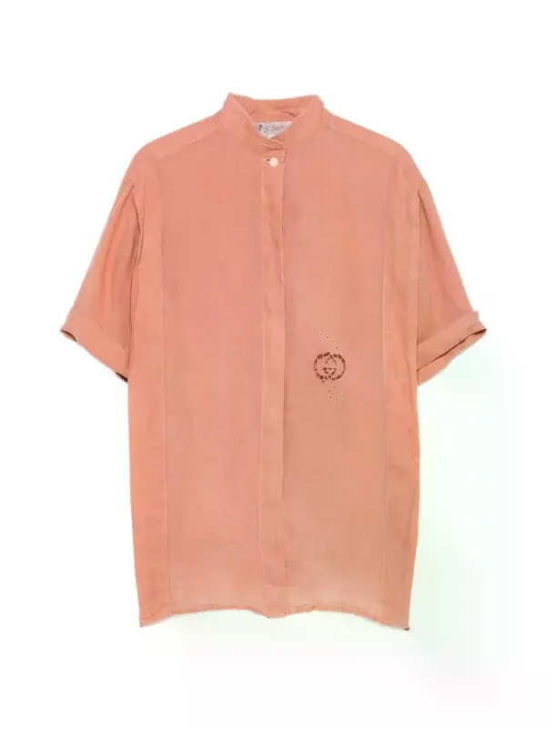 Gucci 1970s Embroidered Shirt
