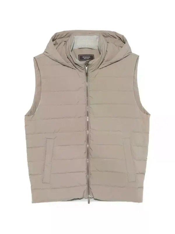 Peserico Hooded Zip Gilet
