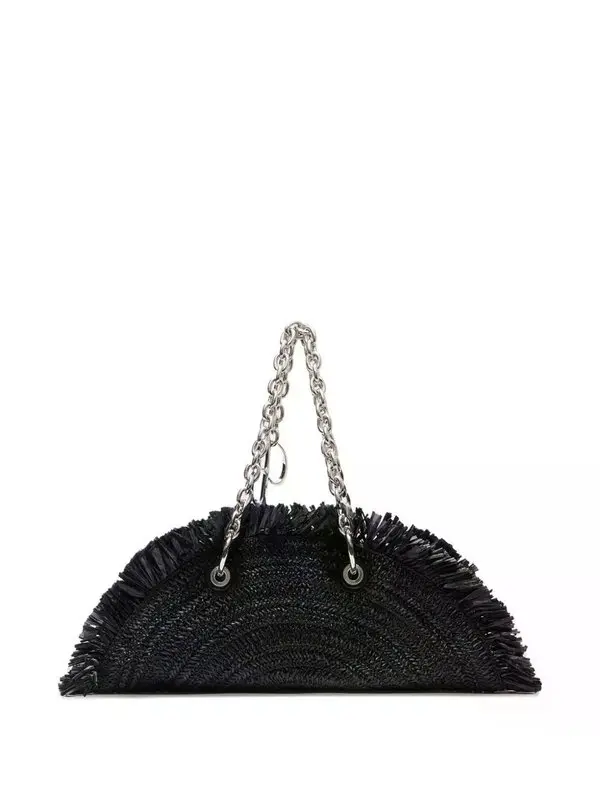 Blumarine Chain-link Fringe Shoulder Bag