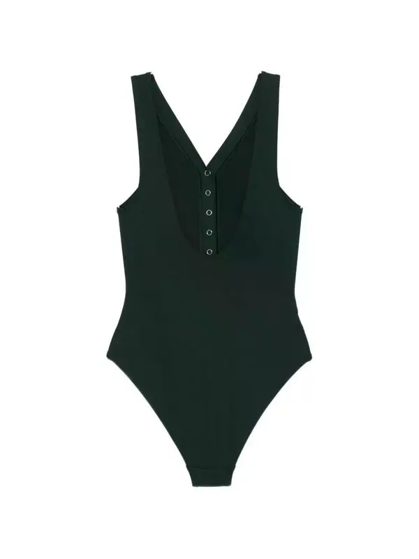 ERES Button V-neck Swimsuit