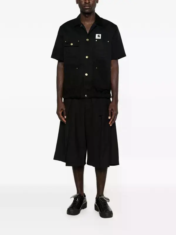 Sacai X Carhartt Corduroy-collar Shirt
