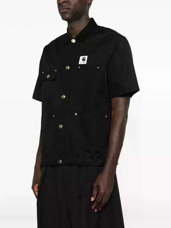 Sacai X Carhartt Corduroy-collar Shirt
