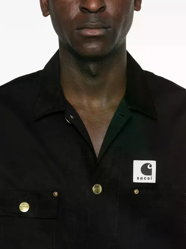 Sacai X Carhartt Corduroy-collar Shirt