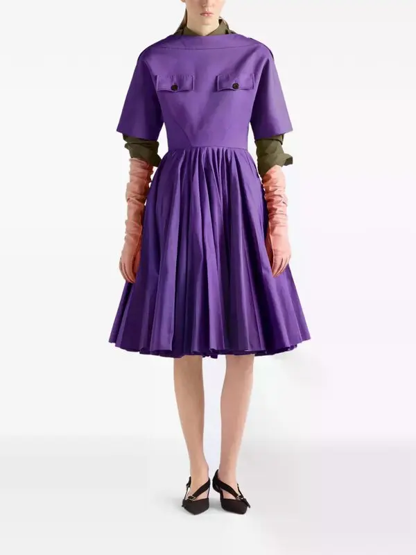 Prada Cotton Poplin Shirt - Green