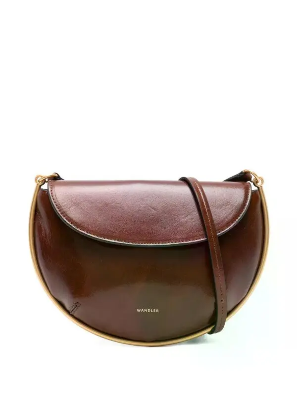 WANDLER Mini Kate Shoulder Bag - Brown