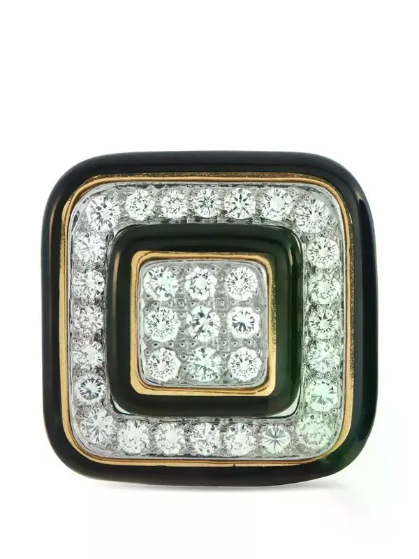 David Webb Diamond Clip-on Earrings