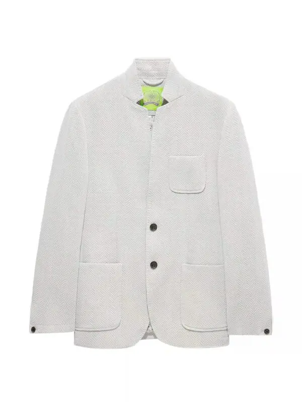 Shanghai Tang Herringbone Pocket Jacket