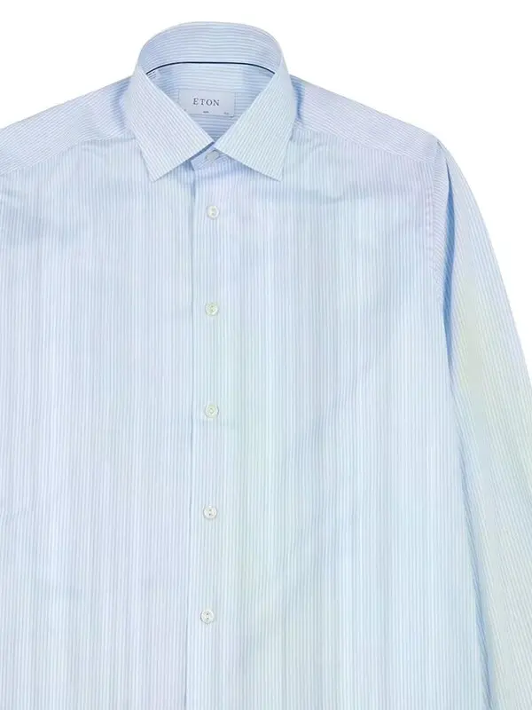 Eton Striped Buttoned Shirt