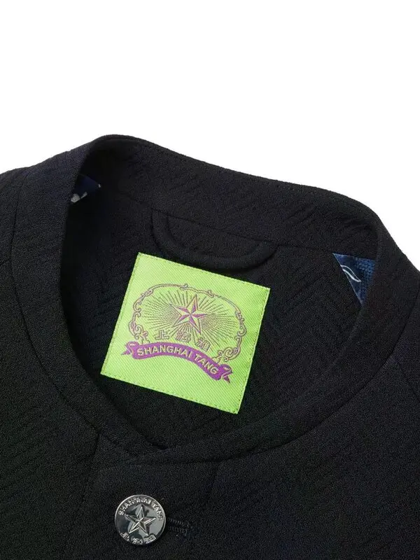 Shanghai Tang Buttoned Tang Jacket - Blue