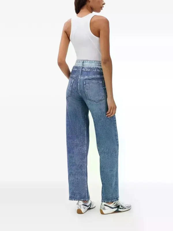 Rag & Bone Miramar Logan Denim Jeans - Blue
