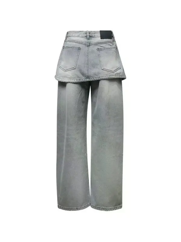 YCH Layered Skirt Jeans