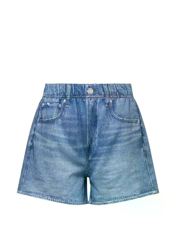 Rag & Bone Miramar Walking Shorts - Blue