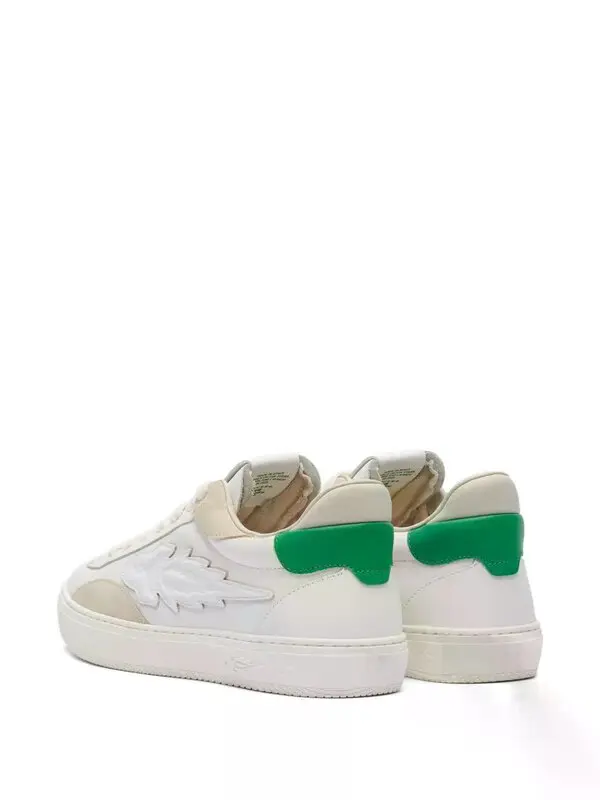 ENTERPRISE JAPAN Rocket Appliquéd Sneakers - White