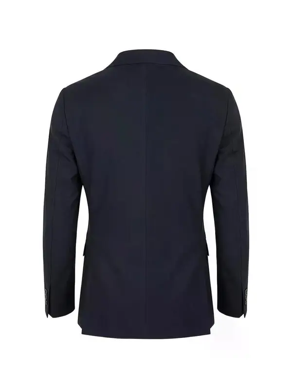 TOMBOLINI Notched Lapel Blazer - Blue
