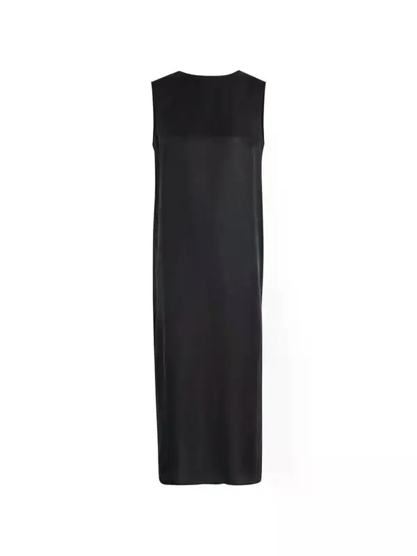 AKYN Kayla Sleeveless Midi Dress - Black