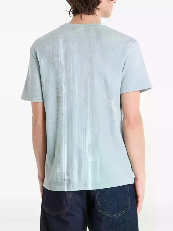Calvin Klein Waffle-knit Crew-neck T-shirt