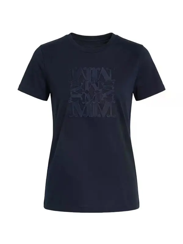 Max Mara Graphic Print T-shirt - Blue
