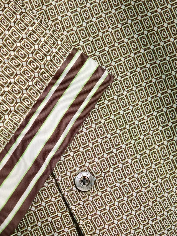 CHE Patterned Striped Shirt