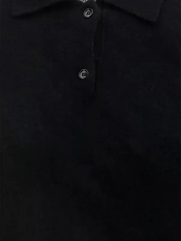 ALLUDE Cashmere Polo Top