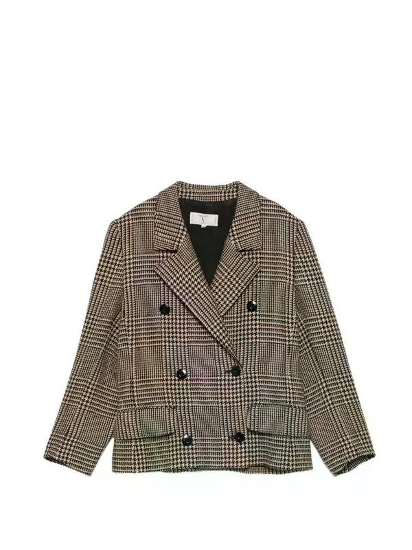Valentino Garavani 1980s Double-breasted Blazer - Neutrals