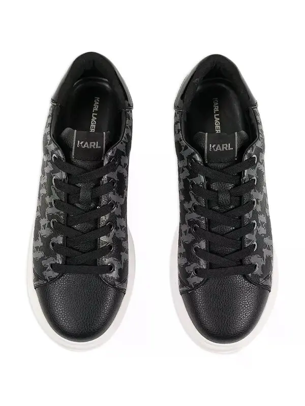 Karl Lagerfeld Patterned Platform Sneakers