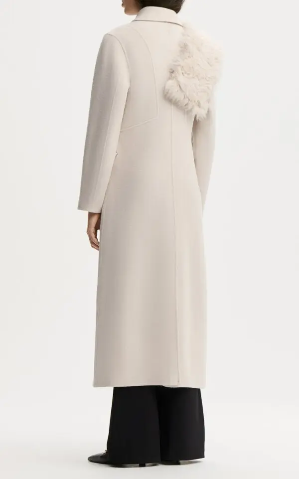 BY MALENE BIRGER Magdalena Single-breasted Wool Coat