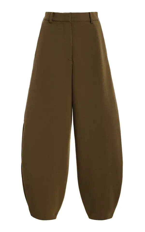 BY MALENE BIRGER Carlien Mid-rise Barrel-leg Trousers