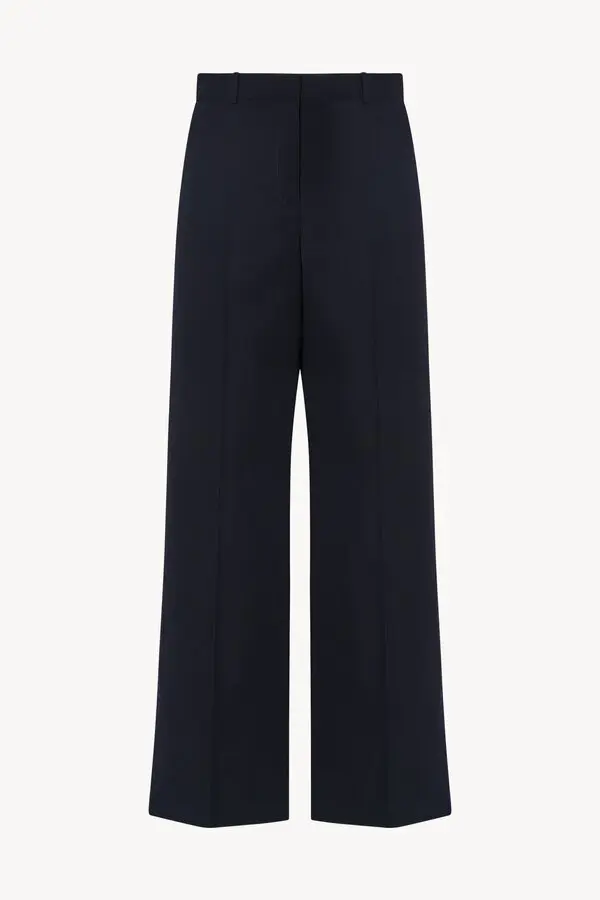 THE ROW Dender Pant - Dark Navy