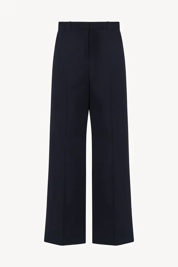 THE ROW Dender Pant - Dark Navy