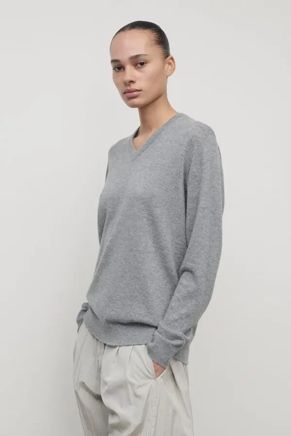 THE ROW Nian Sweater - Grey
