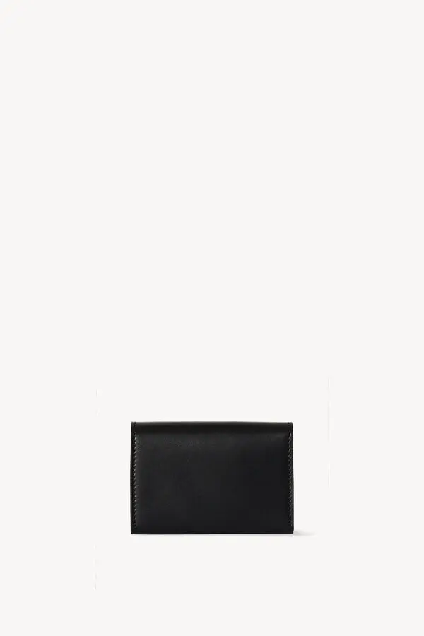 THE ROW Double Travel Wallet - Black