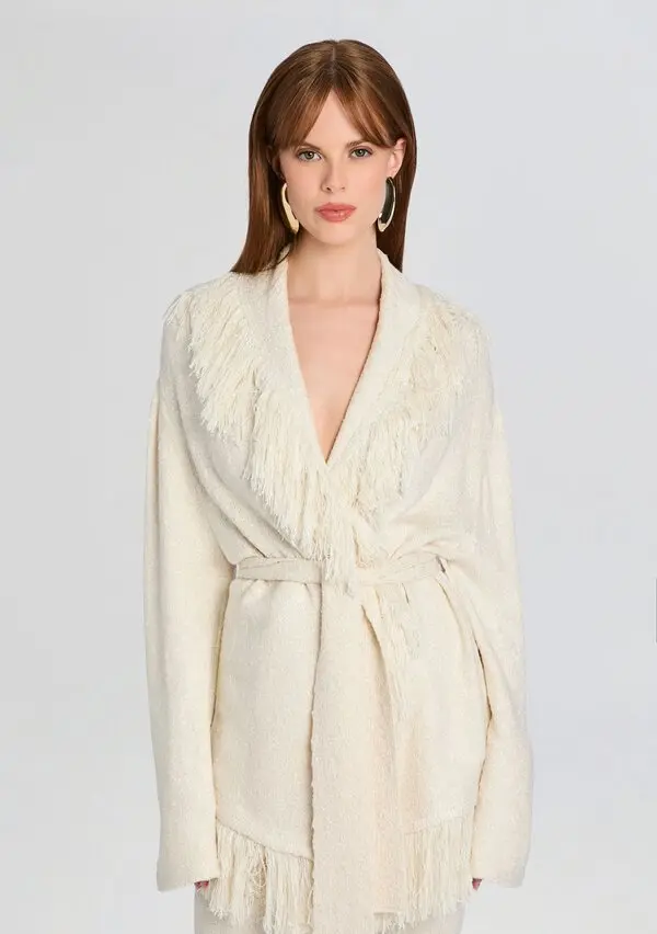 SEROYA Winslet Cardigan - Eggshell